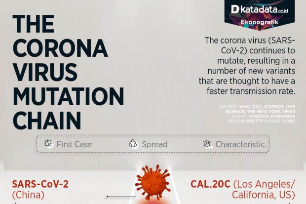 The Corona Virus Mutation Chain | D-Insights