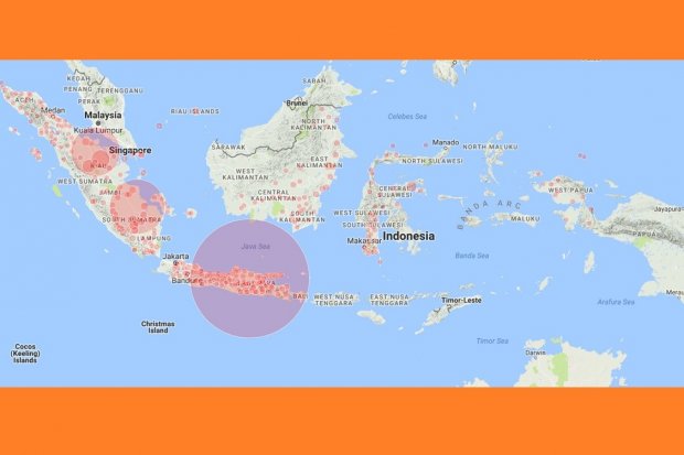 Peta 317 Kabupaten Penerima Dana Migas - Analisis Data Katadata