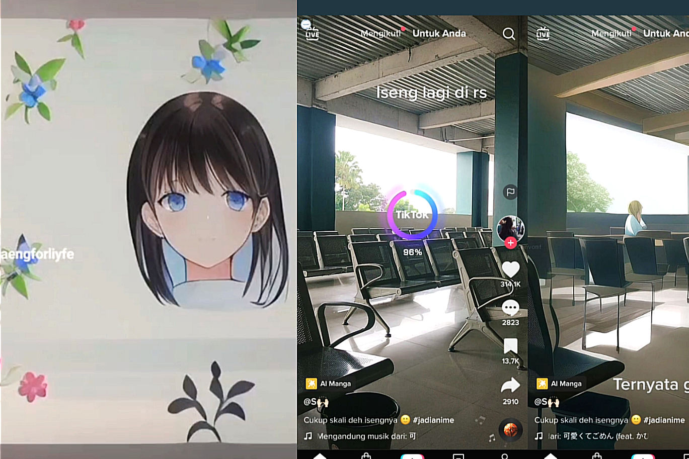 Cara Pakai Filter AI Manga di TikTok: Jadi Anime dan Deteksi Hantu ... Cara Pakai Filter AI Manga di TikTok: Jadi Anime dan Deteksi Hantu ...