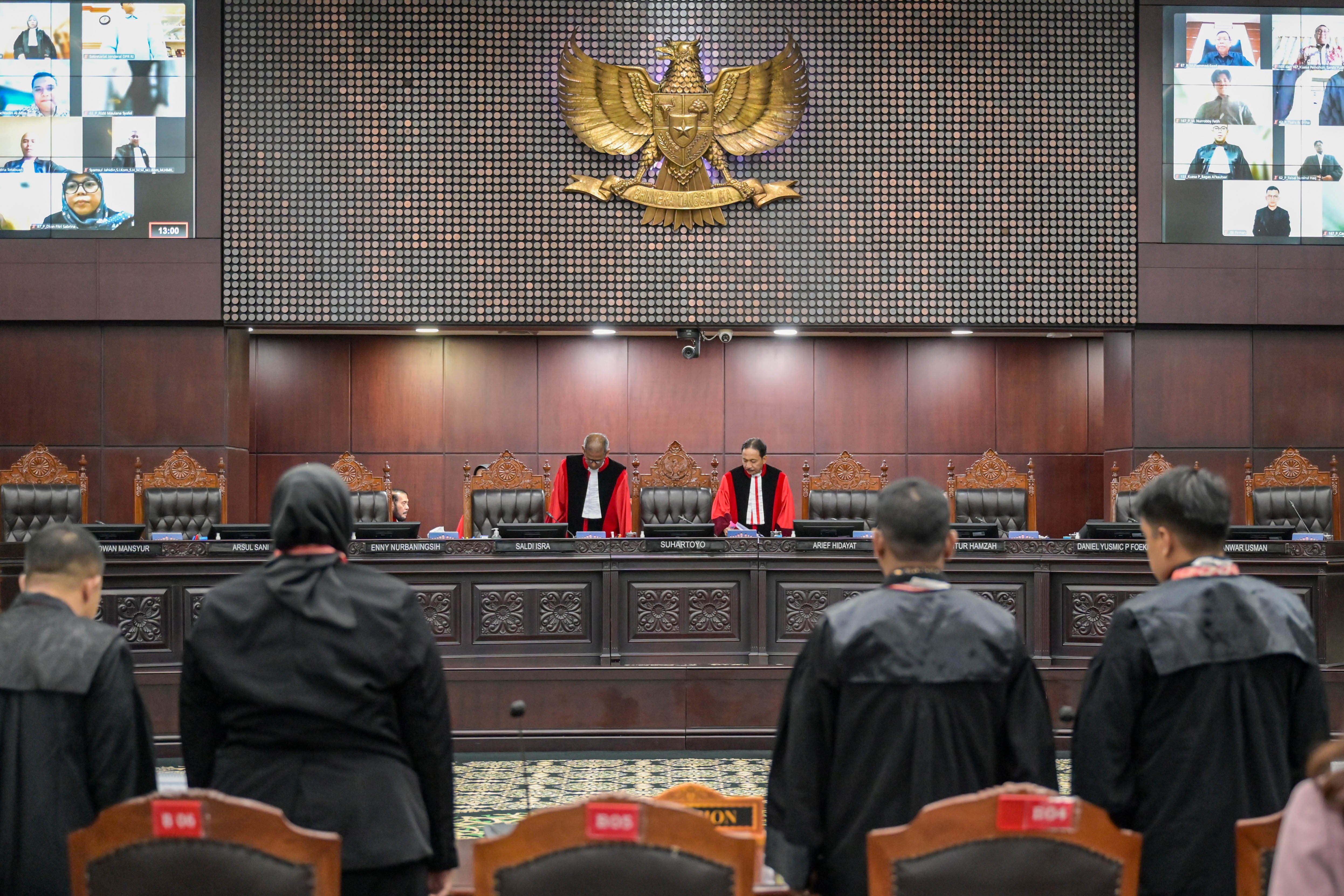 [Foto] Potret Pilihan Pekan Ini, MK Hapus Ambang Batas 20% Pencalonan Presiden - Foto Katadata.co.id