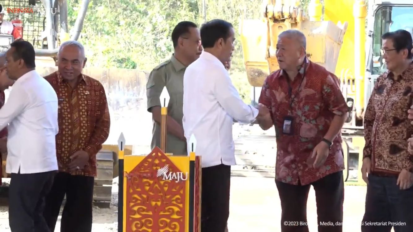 Jokowi Mulai Groundbreaking Fasilitas IKN: Hotel hingga Rumah Sakit - Industri Katadata.co.id