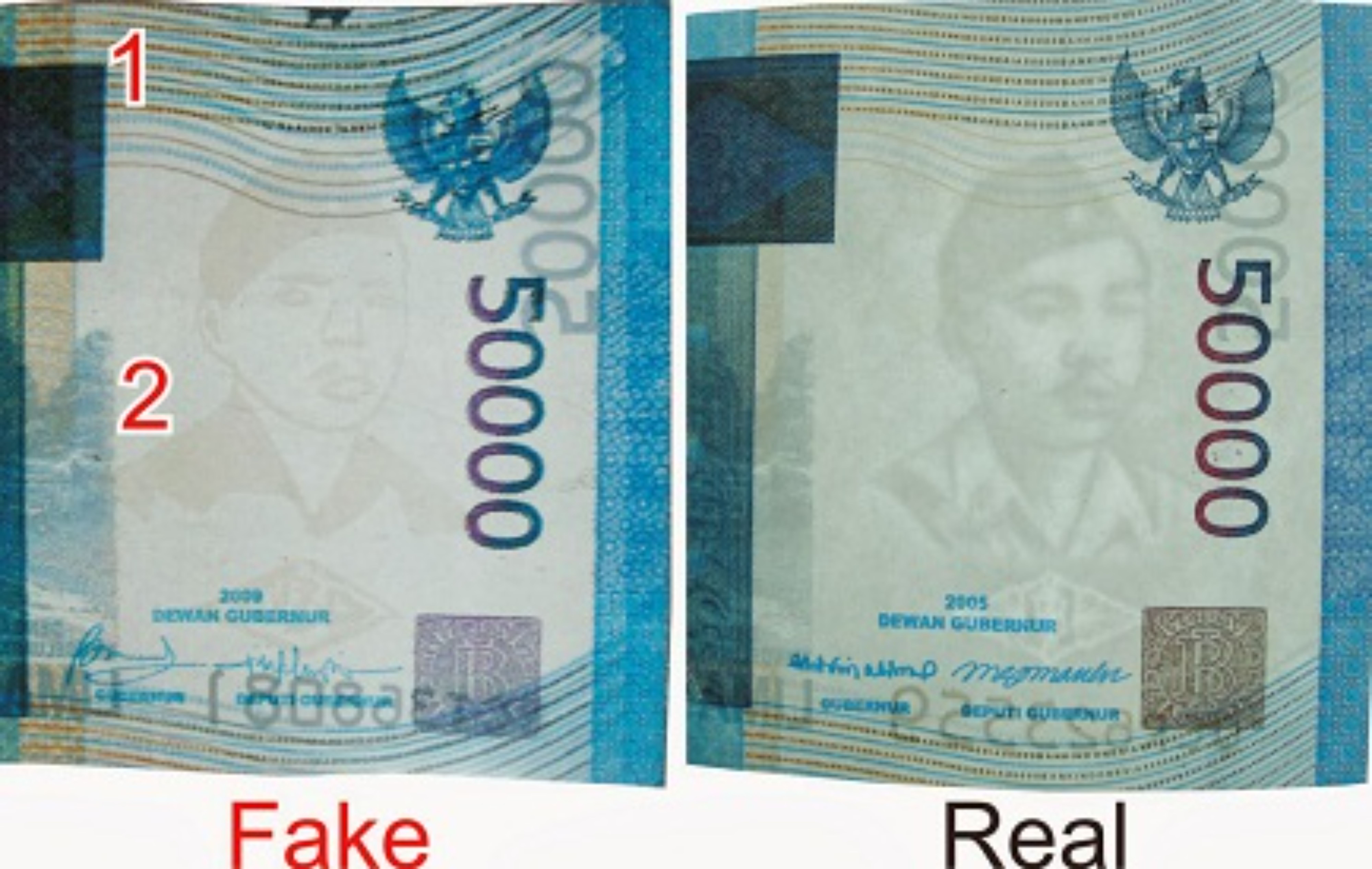 Ditemukan Uang Palsu di UIN Makassar, Waspada Cara Cek Rupiah Asli - Nasional Katadata.co.id