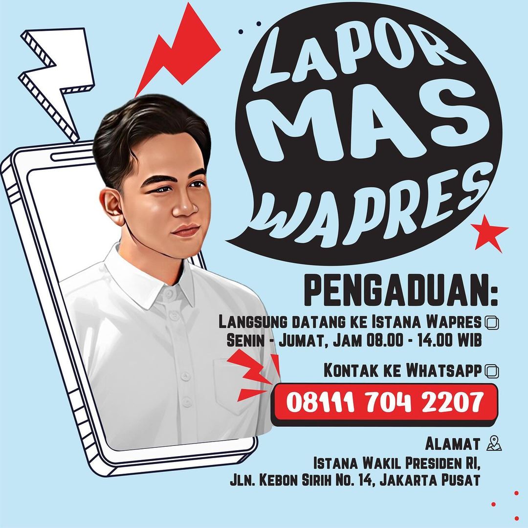 Begini Cara Buat Pengaduan Lapor Mas Wapres Secara Online dan Offline - Varia Katadata.co.id