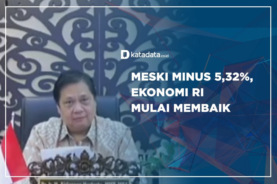 Video: Meski Minus 5,32%, Ekonomi RI Mulai Membaik - News Katadata.co.id
