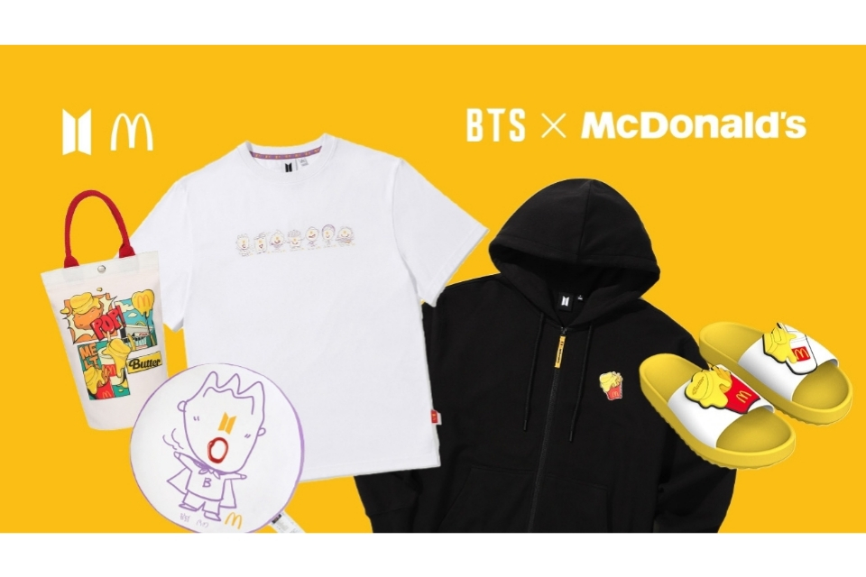 11 Merchandise Baru BTS dan McDonald's Terinspirasi Lagu Butter - Korea ...