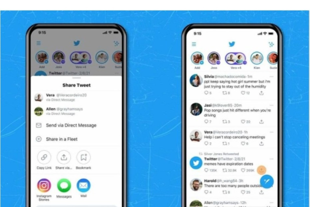 Fitur Baru, Berikut Cara Posting Cuitan Twitter ke Instagram Story ...