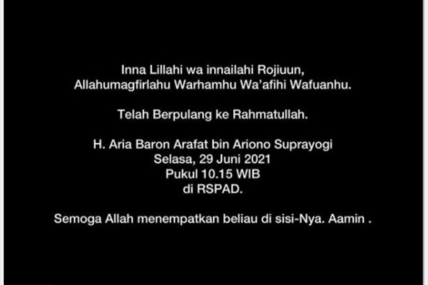 Profil Aria Baron Eks Gitaris GIGI, Meninggal Dunia karena Covid-19 ...
