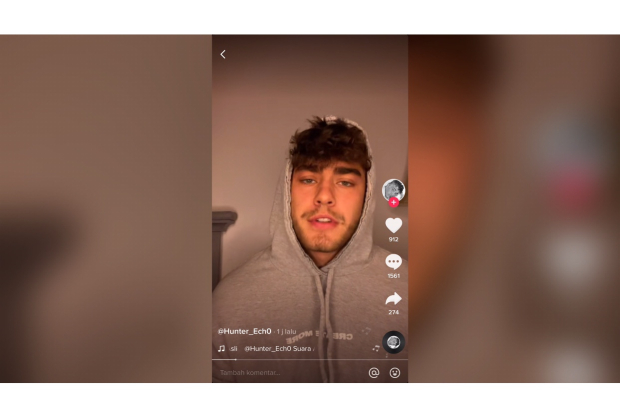 Hunter Ecimovic, Artis TikTok Ngaku Pacar Millie Bobby Brown - Hits ...