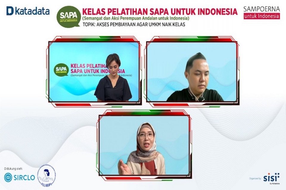 SAPA untuk Indonesia Tingkatkan Kesejahteraan UMKM Perempuan - Industri ...