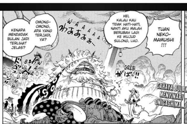 Spoiler dan Link Baca Manga One Piece 1028, Luffy Kalahkan Kaido ...