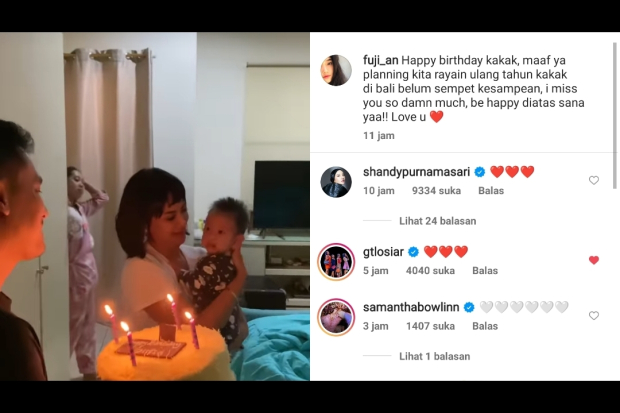 Vanessa Angel Ultah, Fuji Utami dan Fadly Faisal Bagikan Momen Pilu - Hits Katadata.co.id