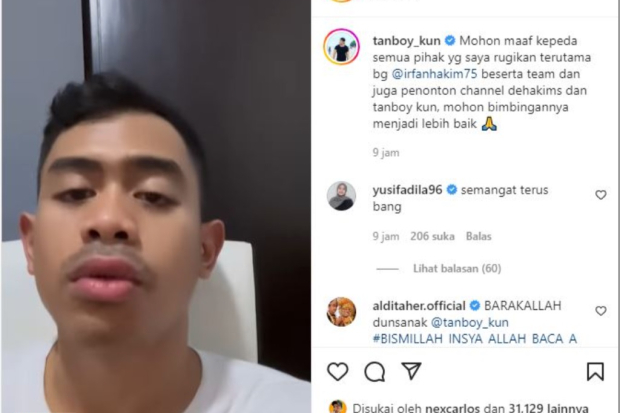Dari Collabs Jadi Konflik, Irfan Hakim Merasa Difitnah Tanboy Kun ...