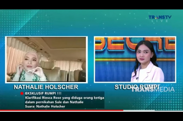 Nangis Disebut Pelakor, Riesca Rose Akhirnya Bertemu Nathalie Holscher ...