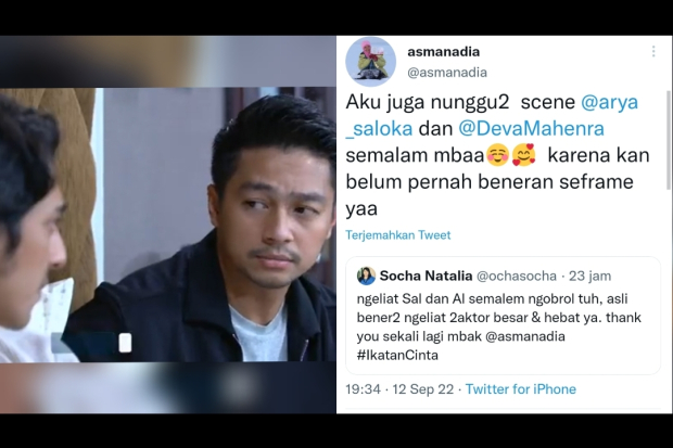 Rumor Deva Mahenra Keluar Ikatan Cinta Setelah Arya Saloka Kembali - Hits Katadata.co.id