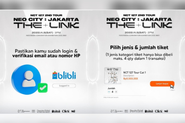 Harga dan Cara Beli Tiket Konser NCT 127 NEO CITY: JAKARTA - THE LINK - Korea Katadata.co.id
