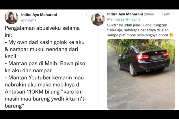 Curhatan Indira Ayu Maharani Diduga Soal Sikap Kasar Chandra Liow - Hits Katadata.co.id
