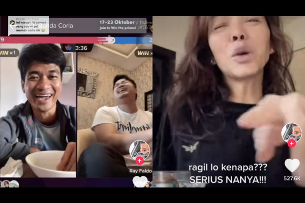 Awal Mula Bunda Corla Diisukan Berseteru dengan Ragil Mahardika - Hits Katadata.co.id