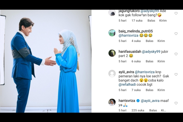 Cut Syifa Dinilai Lebih Cocok dengan Refal Hady, Harris Vriza Bereaksi ...