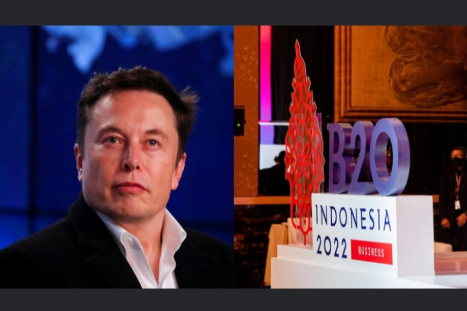 Bicara di B20 Summit, Elon Musk Beri Pesan untuk Mahasiswa Indonesia ...