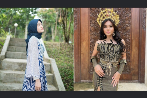 8 Adu Gaya Cut Syifa dan Afifah Ifah'nda, Pemain Tajwid Cinta - Hits Katadata.co.id