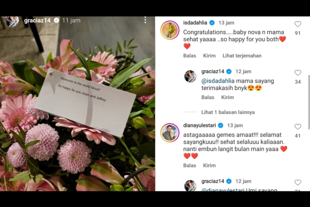 3 Momen Gracia Indri Melahirkan Anak Pertama di Belanda - Hits Katadata.co.id