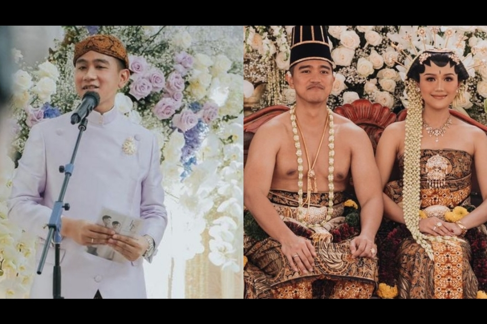 Reaksi Gibran Soal Kaesang Pangarep Sering Tweet Keramas Usai Nikah - Hits Katadata.co.id