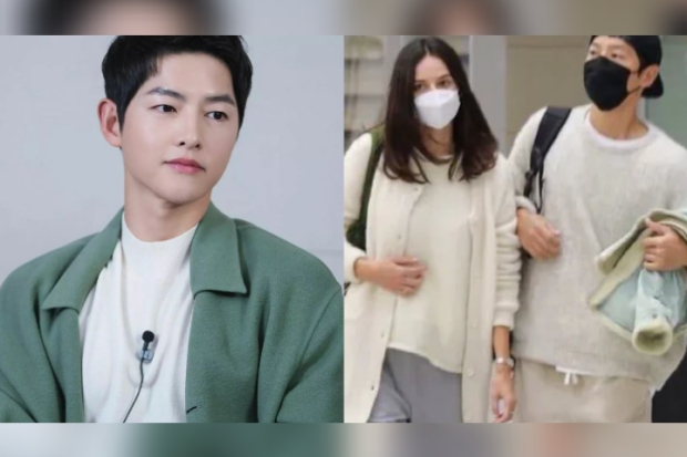 Song Joong Ki Resmi Nikahi Katy Louise Saunders yang Tengah Hamil - Korea Katadata.co.id