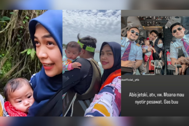 Usai Dikritik Ajak Anak Naik Jet Ski, Ria Ricis Beberkan Kondisi Moana - Hits Katadata.co.id
