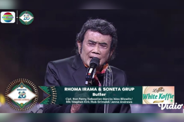 5 Momen Rhoma Irama Bawakan Lagu Butter - BTS, Dapat Julukan Oppa - Hits Katadata.co.id
