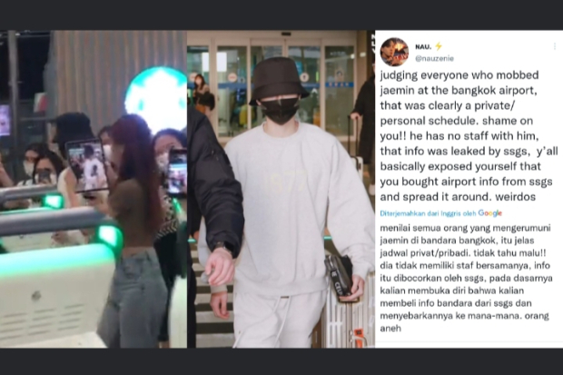 Penampakan Jaemin NCT Dikepung Fans di Thailand, Diduga Jadwal Bocor - Korea Katadata.co.id