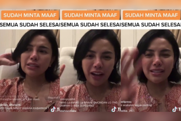 Tak Lagi Berseteru, Nikita Mirzani Terima Permintaan Maaf Bunda Corla - Hits Katadata.co.id