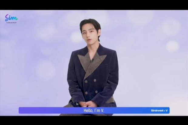 4 Fakta V BTS Jadi Brand Ambassador SimInvest, Berapa Bayarannya? - Korea Katadata.co.id