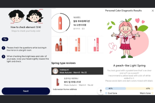 Cara Pakai Colorlover Lab untuk Tahu Skin Tone, Viral di TikTok ...