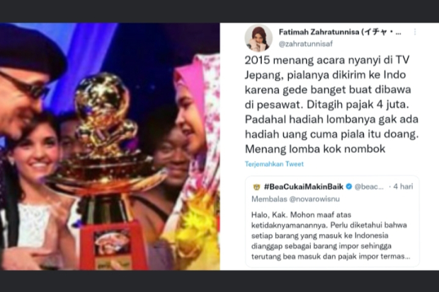 Kisah Fatimah Zahratunnisa, Ditagih Pajak Usai Bawa Piala dari Jepang ...