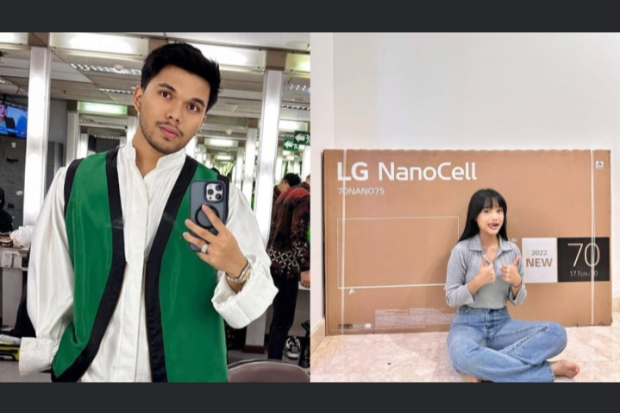 8 Hadiah Artis untuk Rumah Baru Fuji, Thariq Halilintar Beri TV Besar - Hits Katadata.co.id