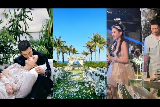 3 Momen Shawn Dou dan Laurinda Ho Menikah di Bali, Suvenirnya Skincare ...