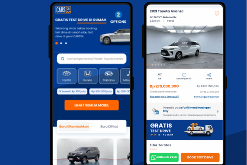 Startup Jual Beli Mobil Bekas Cars24 Dikabarkan Tutup di Indonesia - Startup Katadata.co.id