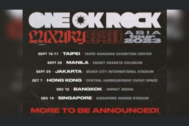 Harga dan Cara Beli Tiket Konser ONE OK ROCK di Jakarta 2023 - Hits Katadata.co.id
