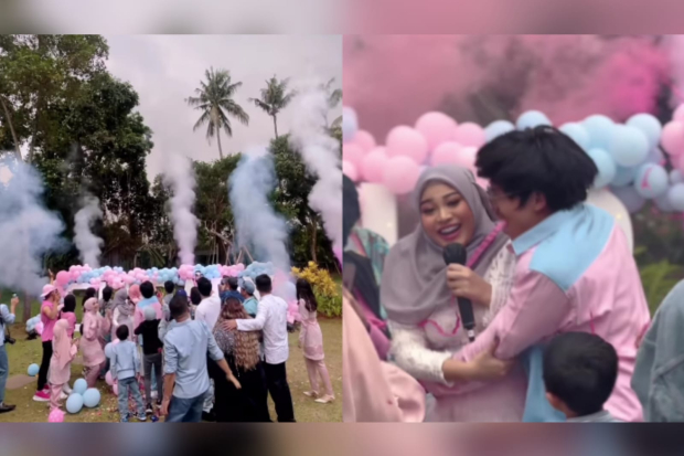 3 Momen Gender Reveal Anak Kedua Aurel Hermansyah dan Atta Halilintar - Hits Katadata.co.id