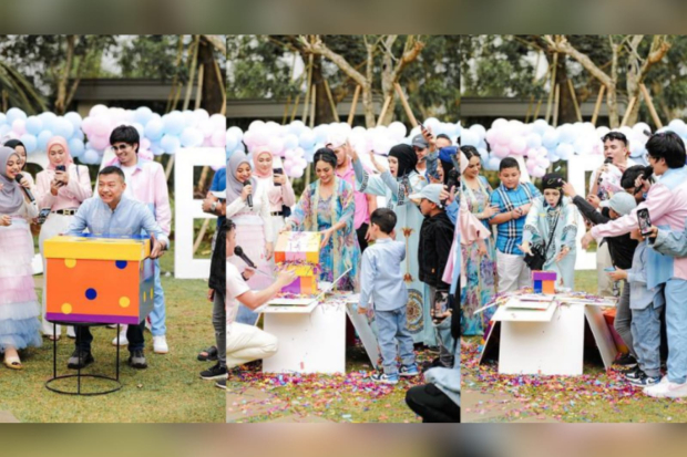 3 Momen Gender Reveal Anak Kedua Aurel Hermansyah dan Atta Halilintar - Hits Katadata.co.id