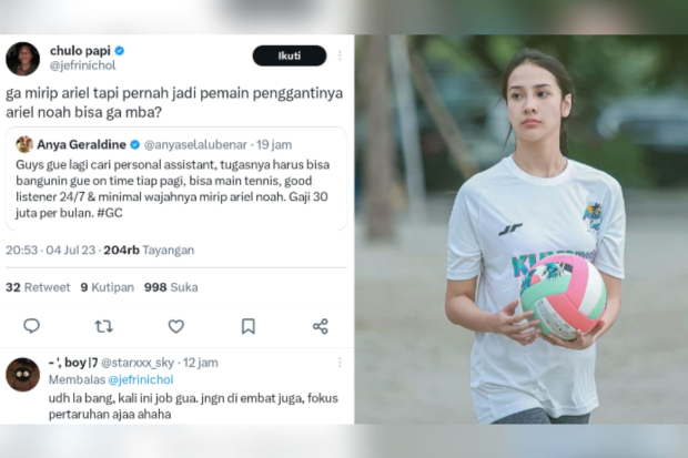 Anya Geraldine Cari Personal Asistant, Jefri Nichol Minat Daftar - Hits Katadata.co.id