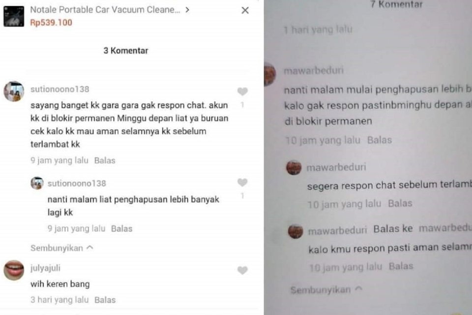Modus Preman Ancam Toko Online dan Affiliator: Bintang 1, Report Agar Diblokir - E-commerce ...