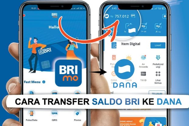 3 Cara Transfer BRI ke DANA, Mulai Lewat ATM Hingga Aplikasi BRImo ...