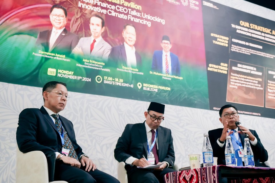 Bank Mandiri Mantapkan Komitmen Ekonomi Berkelanjutan pada COP 29 di Azerbaijan - Investasi ...