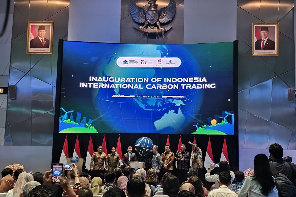 BEI Resmikan Perdagangan Karbon Internasional - Bursa Katadata.co.id