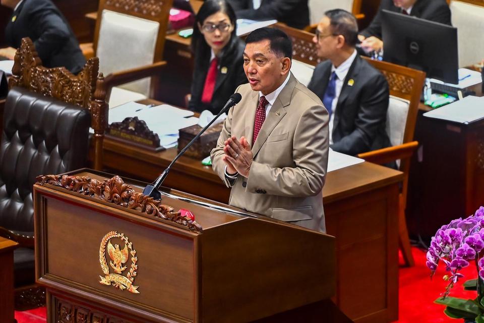 Prabowo Tunjuk Sjafrie Sjamsoeddin jadi Menko Polkam Ad Interim - Nasional Katadata.co.id