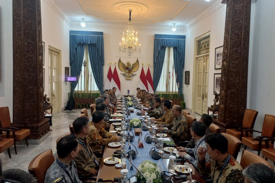 Deret Delegasi Konglomerasi Korea Selatan Bertemu Prabowo, Tak Ada LG - Nasional Katadata.co.id