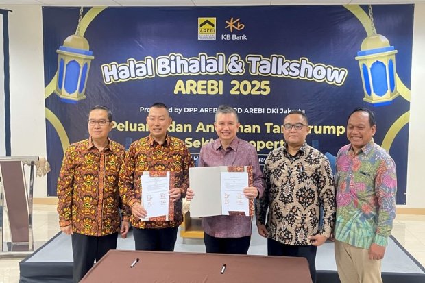 KB Bank dan AREBI Jalin Kemitraan Strategis untuk Perluas Akses KPR - Info Katadata.co.id