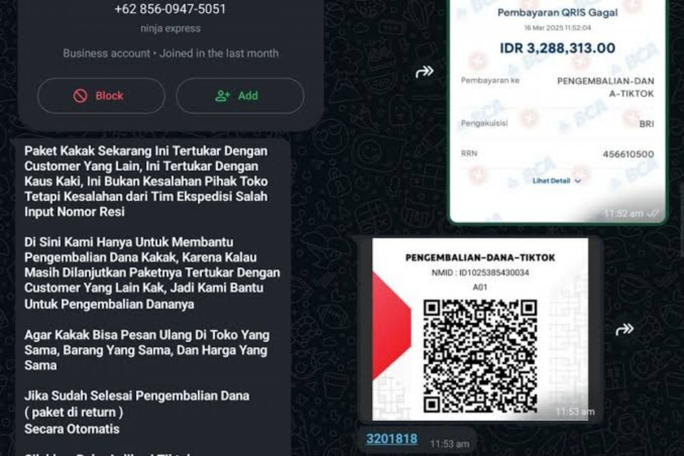 Hati-hati Modus Penipuan Baru Paket Tertukar: Jangan Mudah Pindai Kode QR - Varia Katadata.co.id