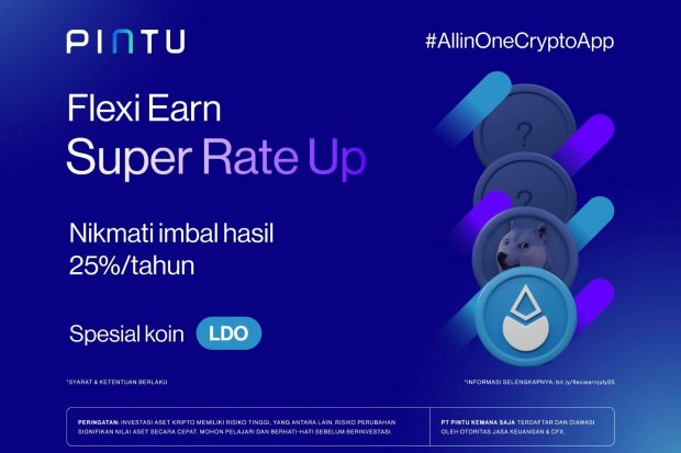 Aplikasi Kripto PINTU Rilis Program Imbal Hasil Hingga 25%, Cuma Sampai Agustus - Fintech ...